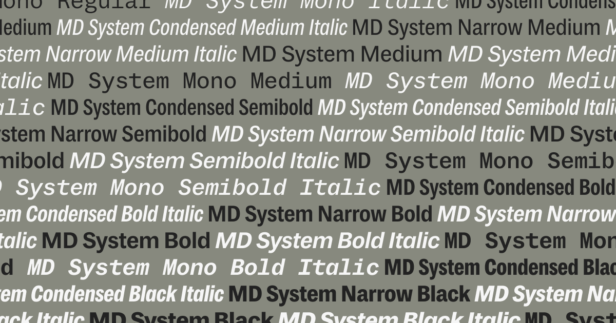 MD System · Mass-Driver™